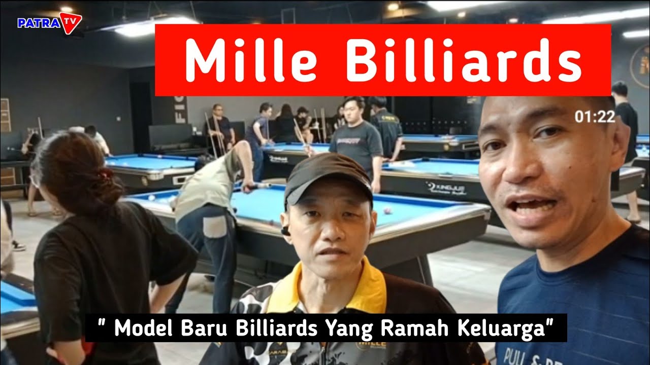Mille Billiards Membawa Pengalaman Bermain Biliards Yang Luar Biasa di Pluit Village Mall. - YouTube
