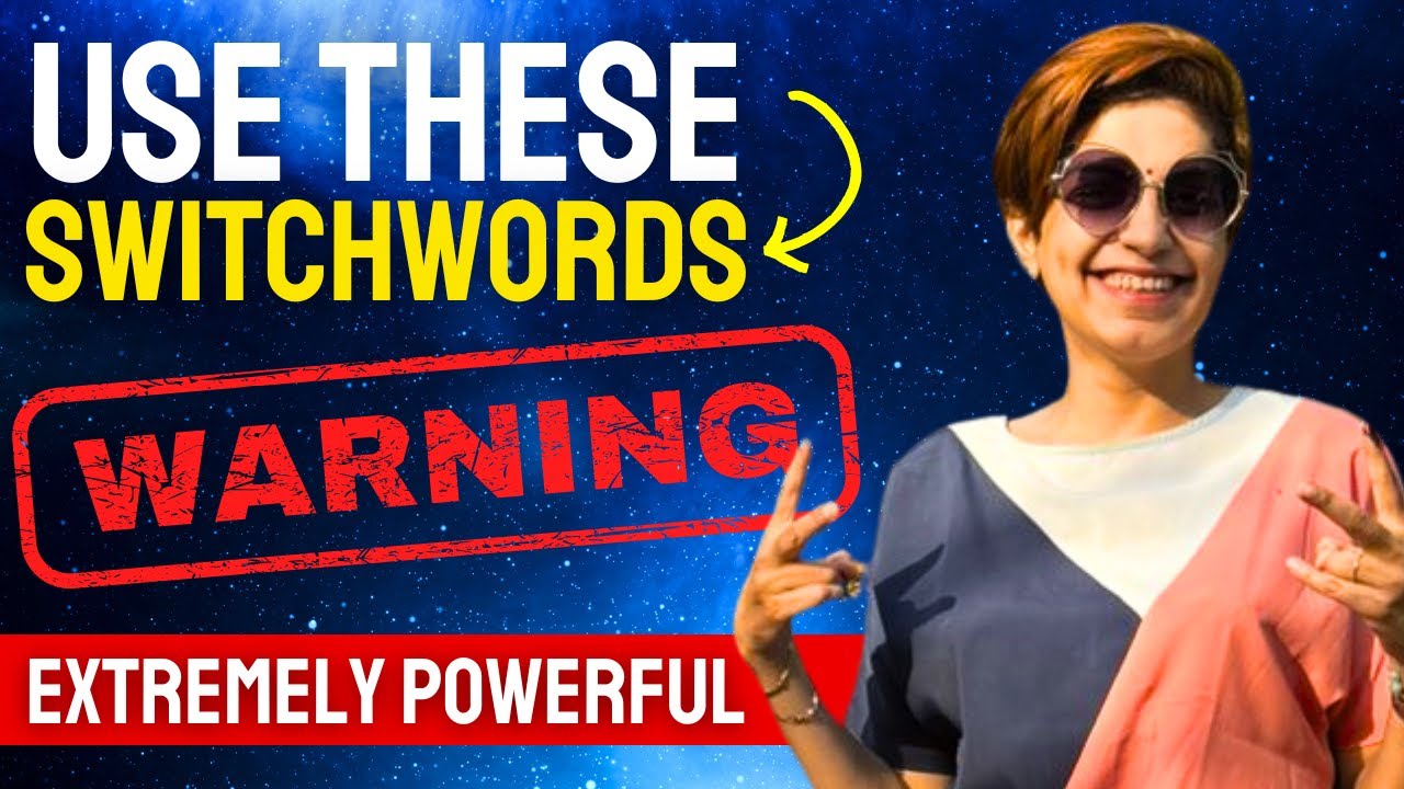 5 Switch Words That Will Get You Anything You Want! 💯 in Hindi # ...