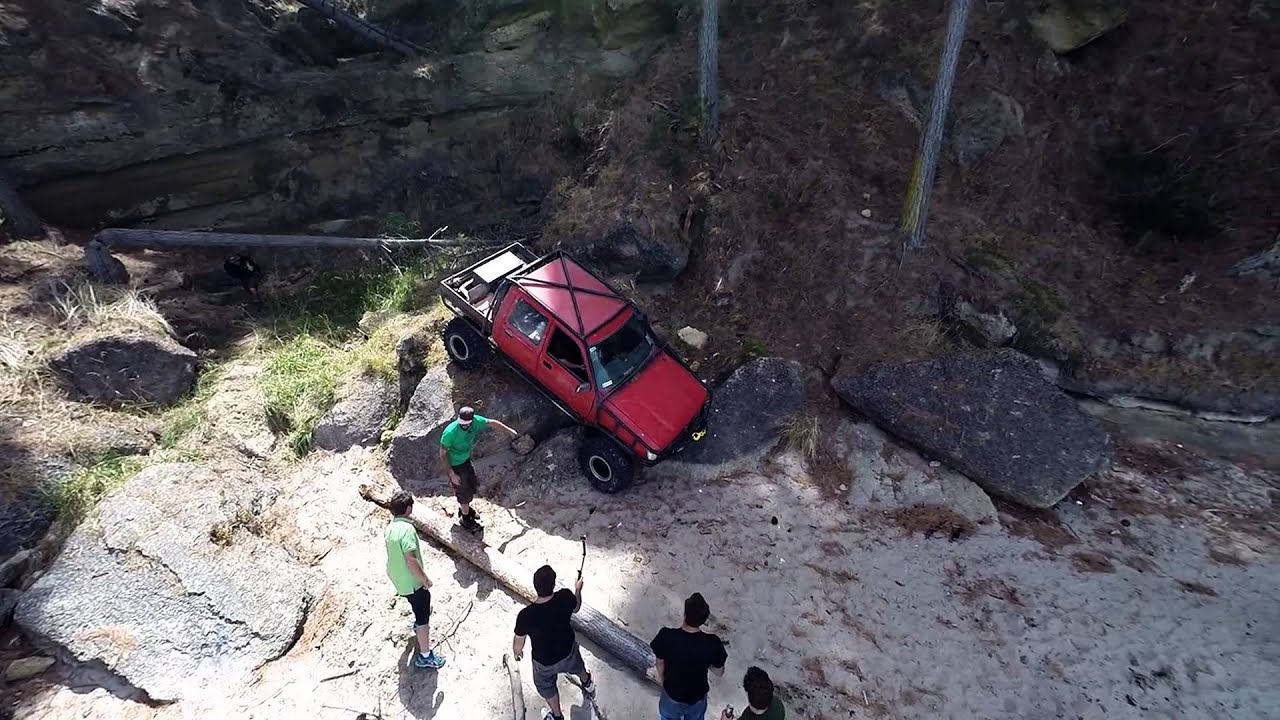 Waipara 4x4 trip to rocks - YouTube