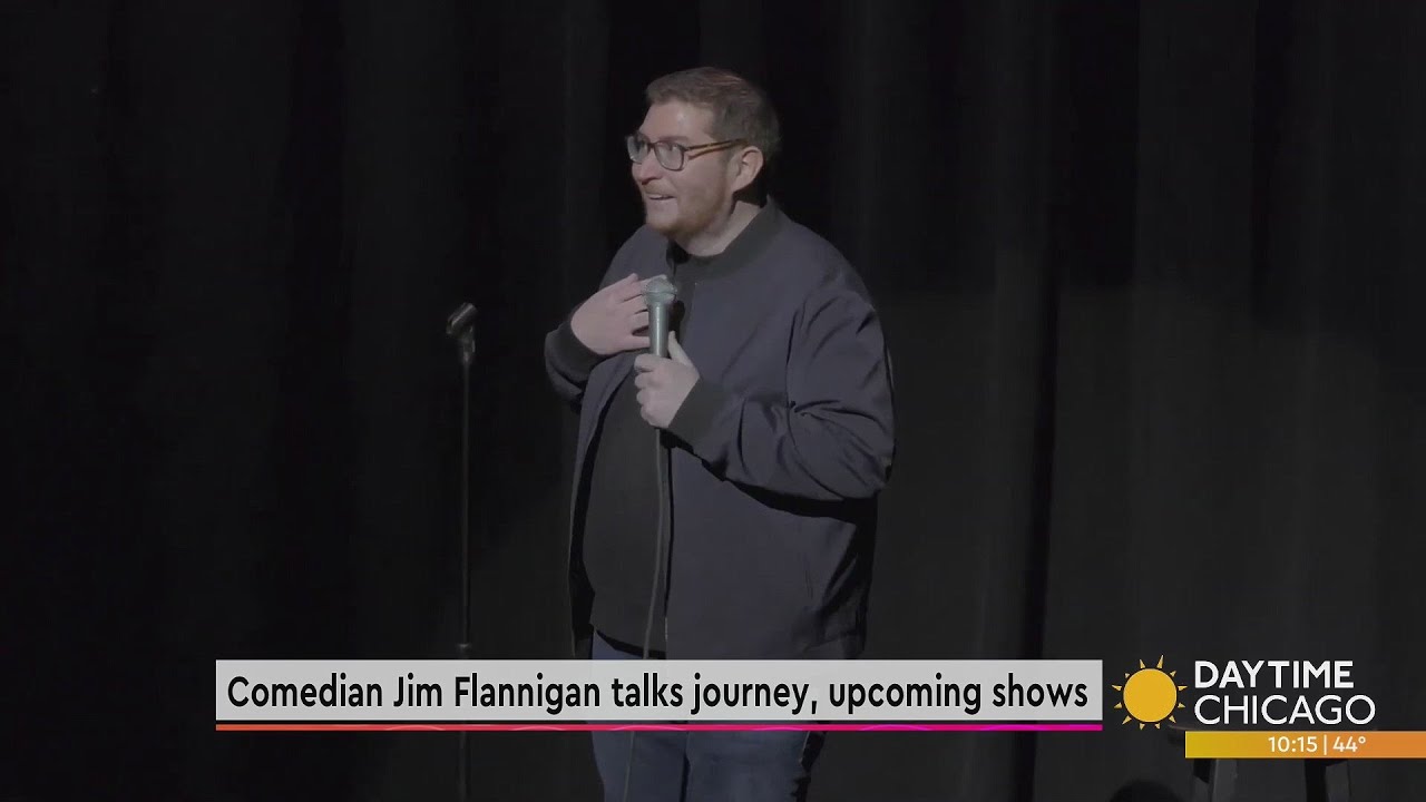 Comedian Jim Flannigan talks journey, upcoming shows - YouTube