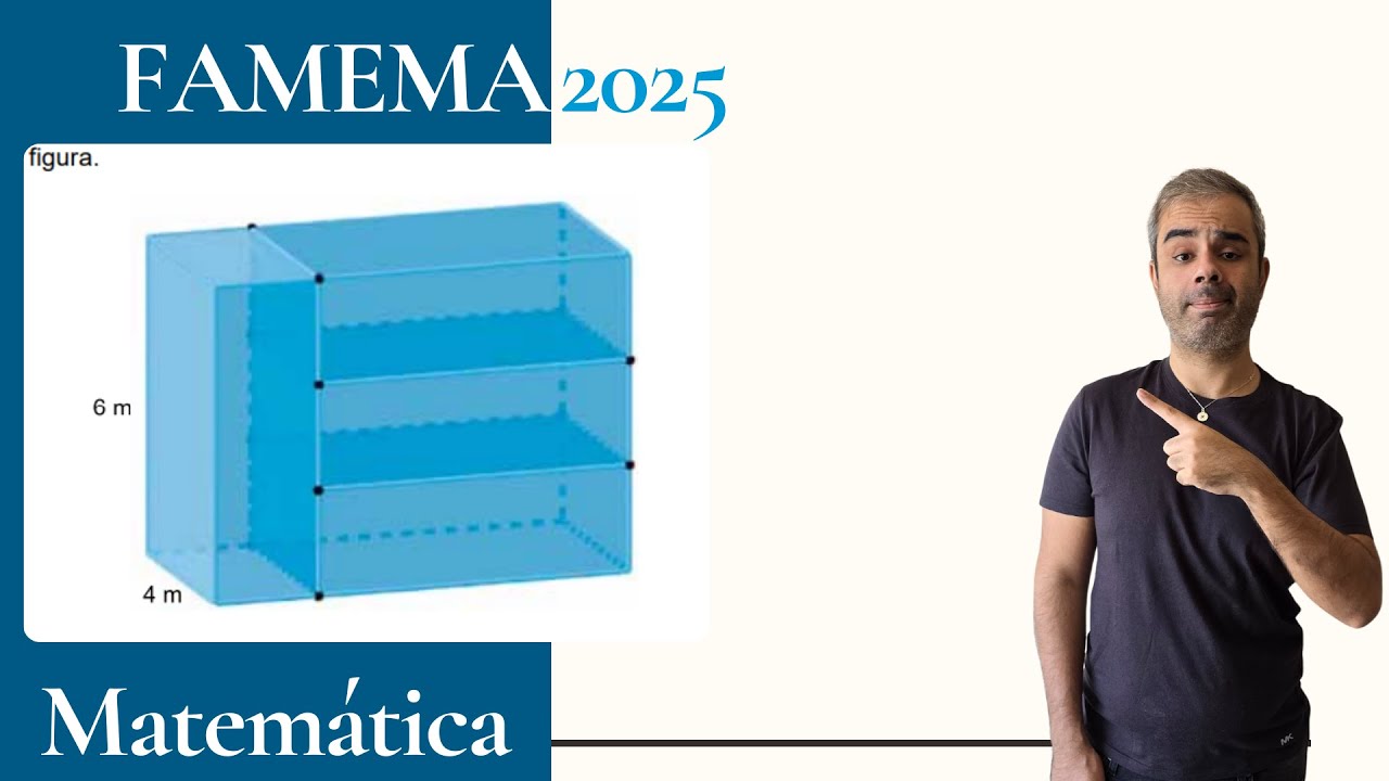 FAMEMA 2025 - Um sólido foi construído a partir de quatro ...