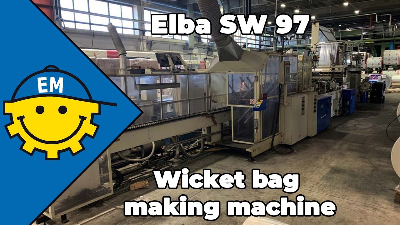 Elba SW 97 - Wicket bag making machine | Bag making | For sale by Euro ...