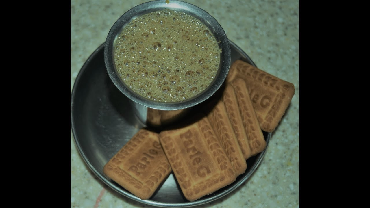 South Indian filter kaapi /coffee (no coffee filter required) - YouTube