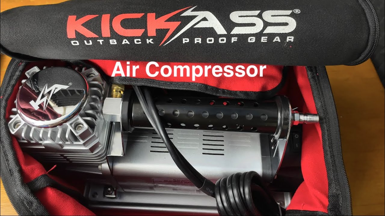 KickAss Air Compressor, unbox and weight - YouTube