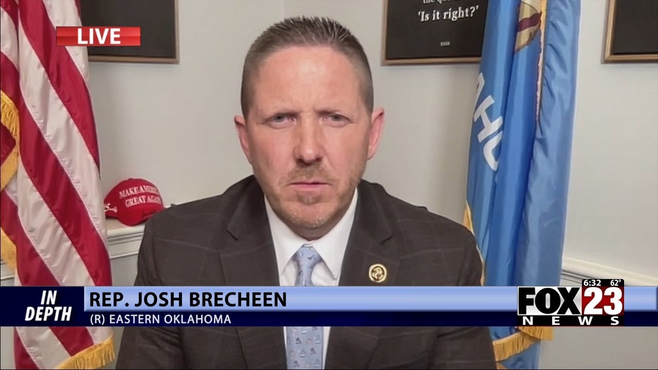 Video: Eastern OK Congressman Josh Brecheen joins FOX23 to discuss the ...