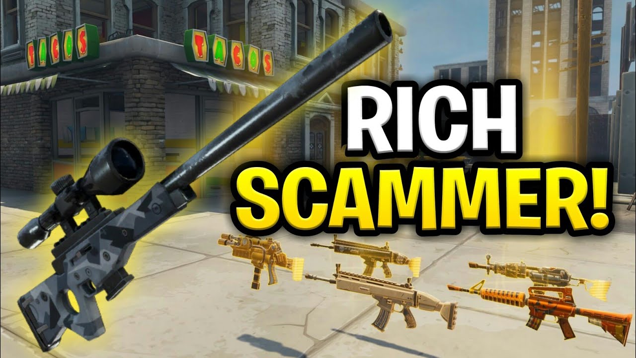 The Richest Scammer Ever Scams Himself! (Scammer Get Scammed) Fortnite ...
