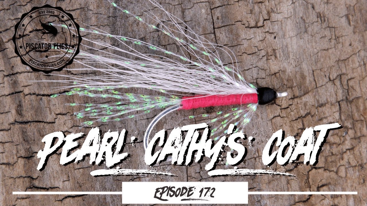 Tying the Pearl Cathy's Coat Fly Pattern for Pink & Coho Salmon - Ep172 ...