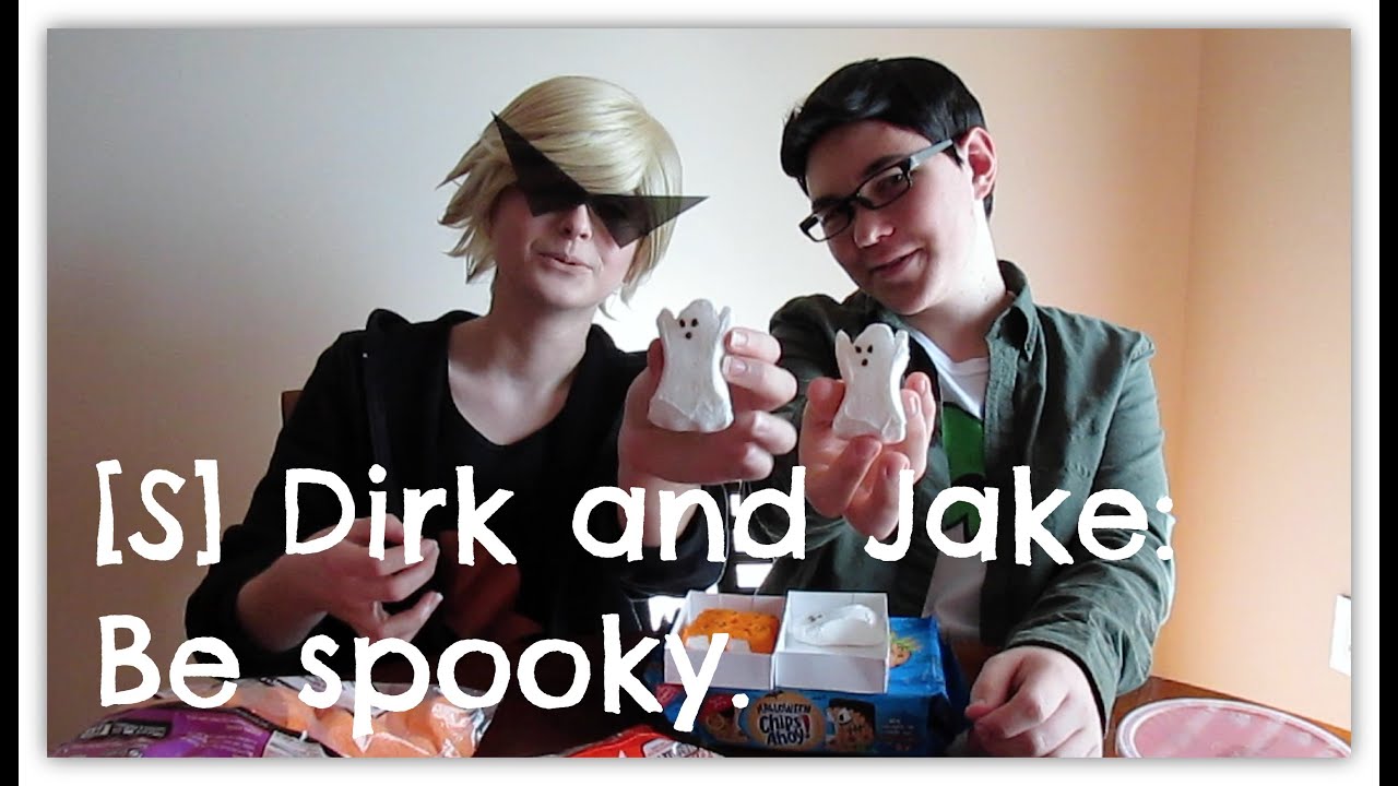 Homestuck - [S] Dirk and Jake: Be spooky. (Halloween Candy Taste Test ...
