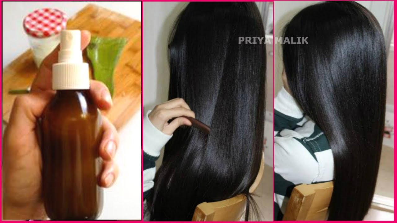 OMG! Only SPRAY This On Your HAIR After Shampoo-Get Shiny, Silky ...