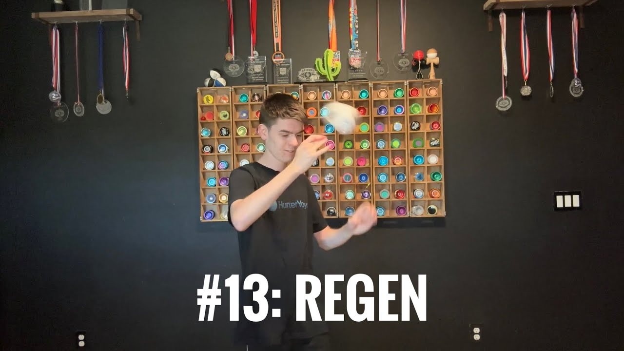 4A Offstring Yoyo Trick Tutorial #13: Regen - YouTube