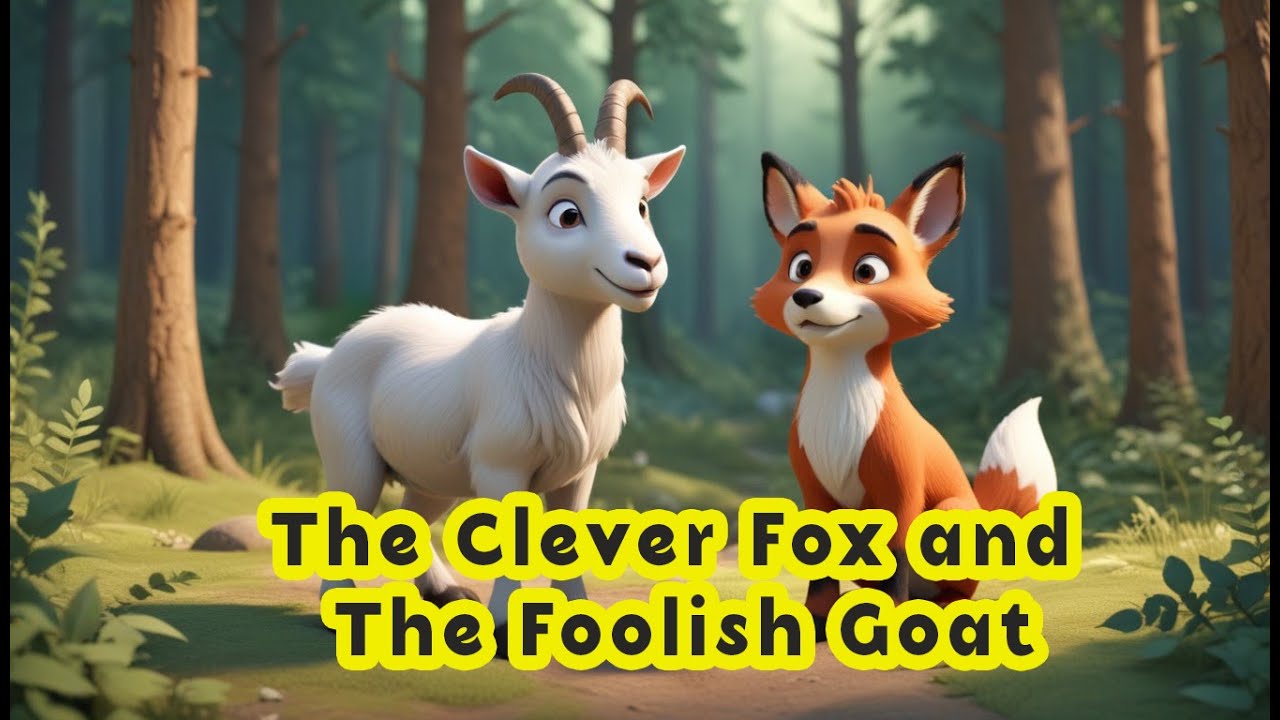 The Clever Fox and The Foolish Goat | Storytime | Bedtime Story ...