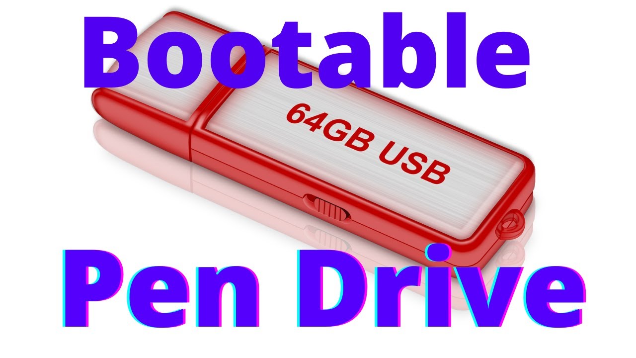 How to Make bootable pen drive | create bootable usb - YouTube
