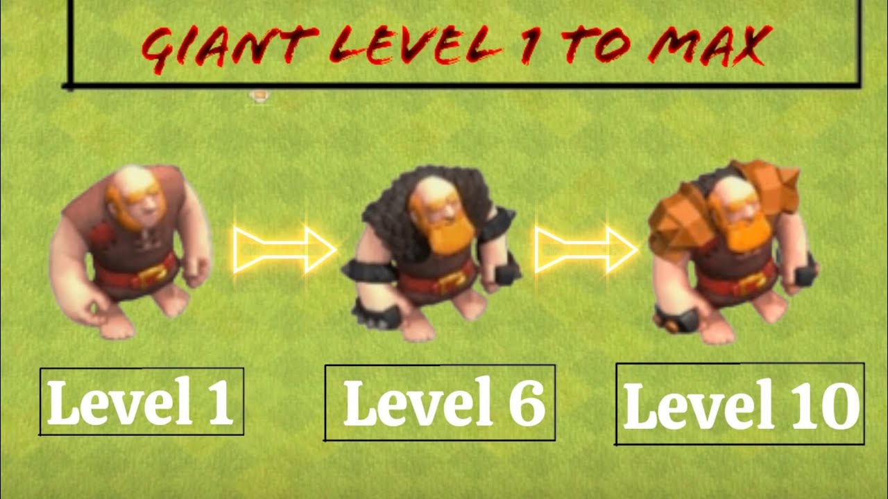Clash Of Clans Giant Level 6