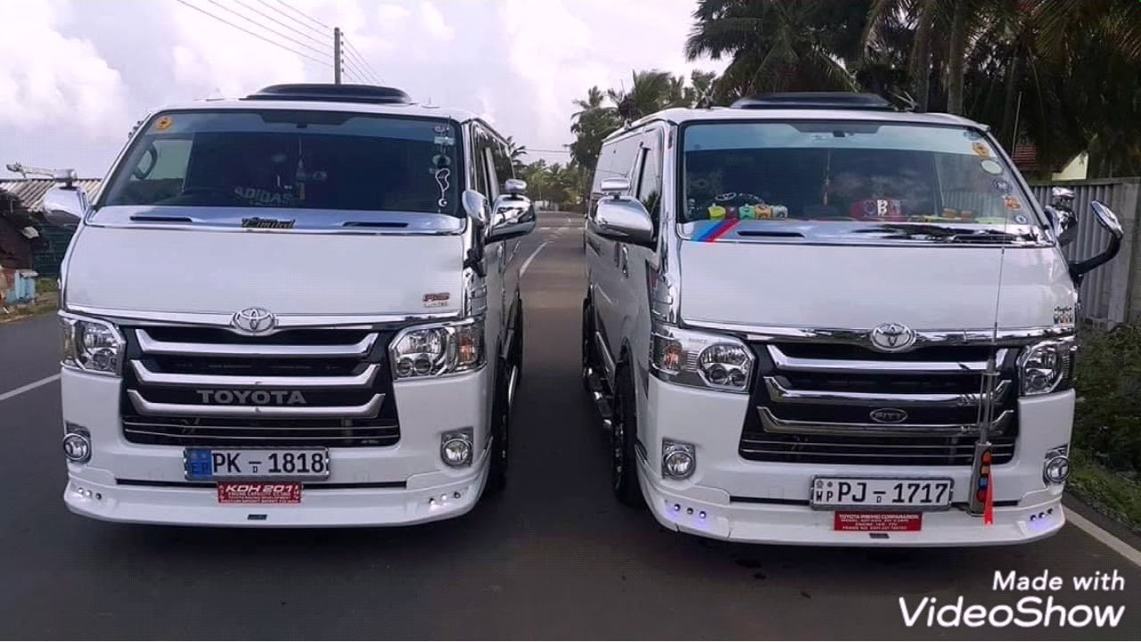 Toyota KDH Super Modifide Van, SL. - YouTube