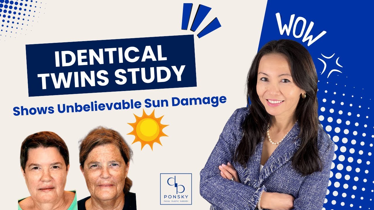 Identical Twins Study Reveals Shocking Sun Damage Differences - YouTube