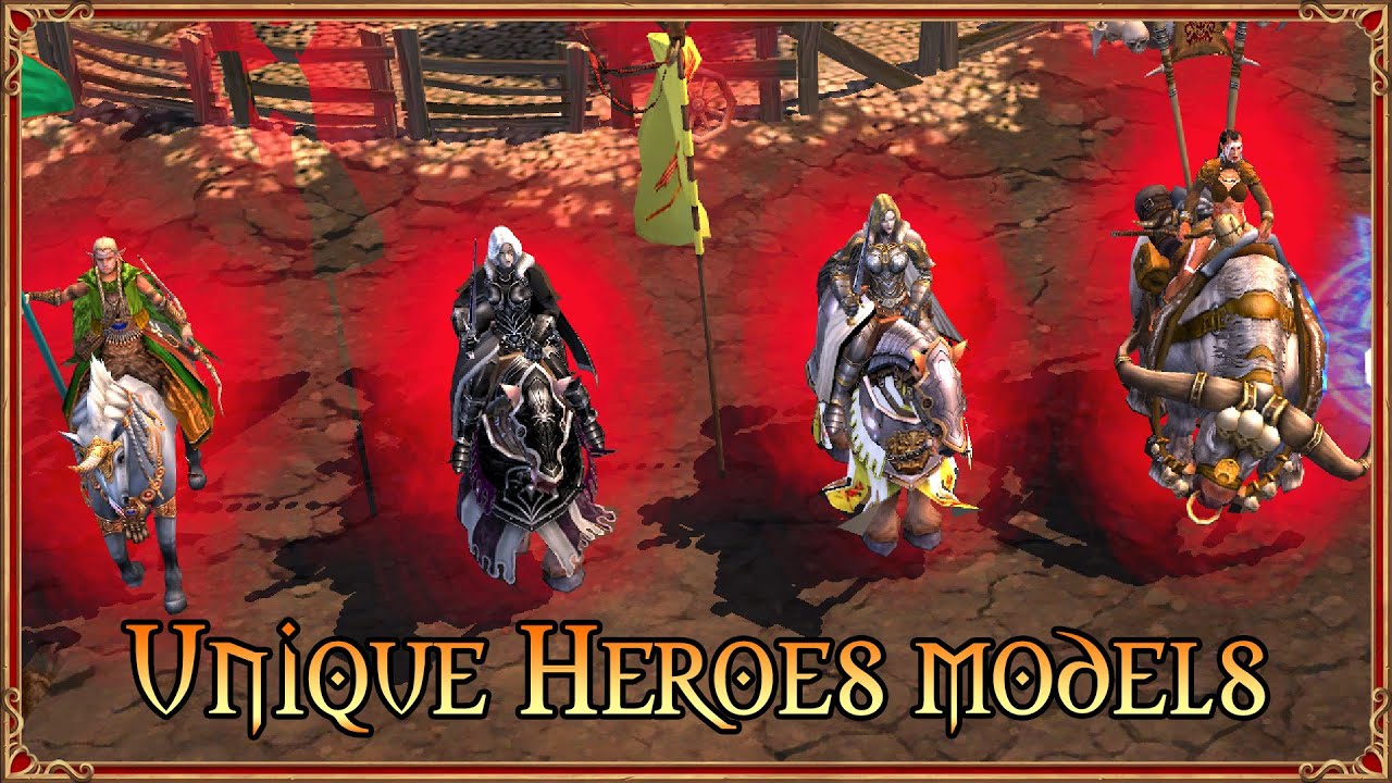 Unique Heroes V models compatible with Heroes 5.5 - YouTube