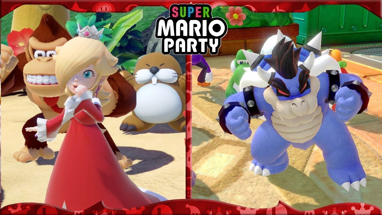 All Team Mini-Games | Super Mario Party ᴴᴰ - YouTube