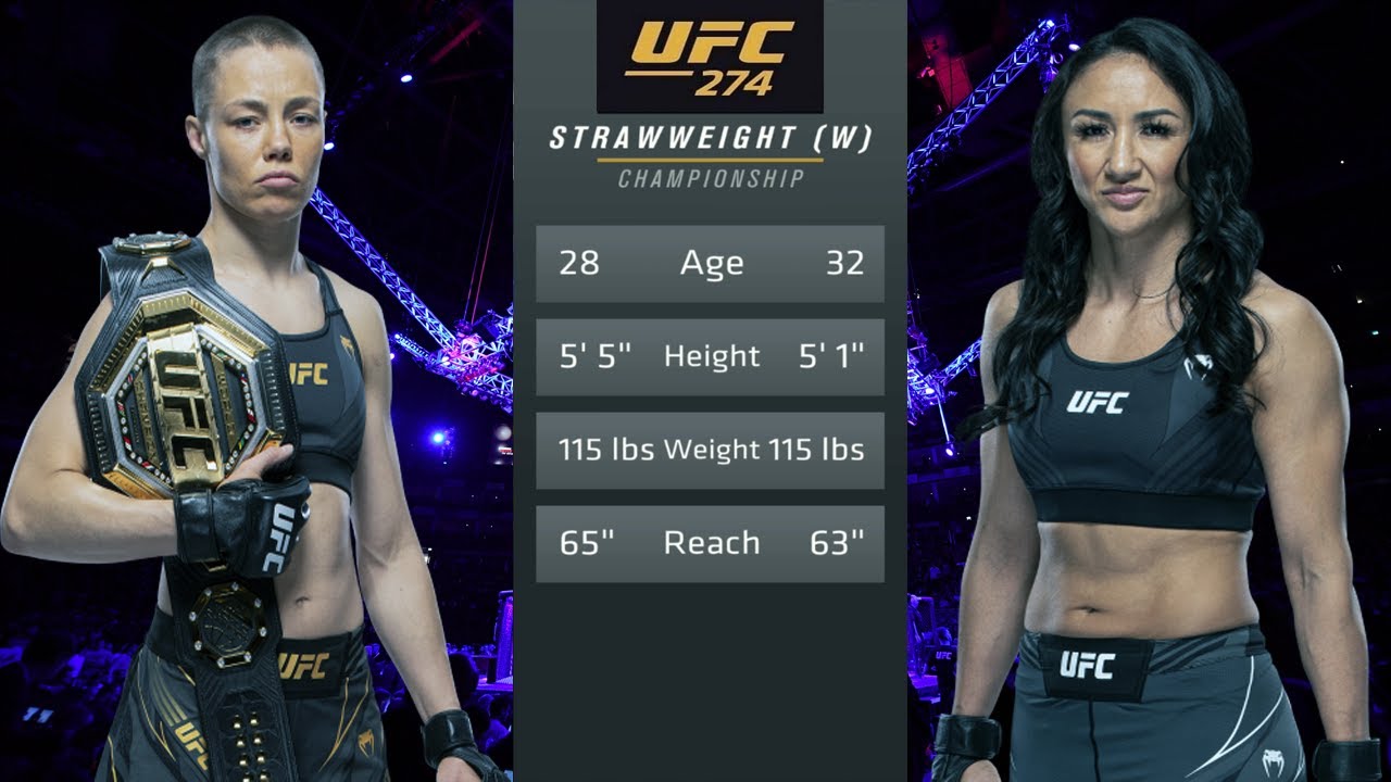 UFC 274: Rose Namajunas vs Carla Esparza Full Fight - YouTube