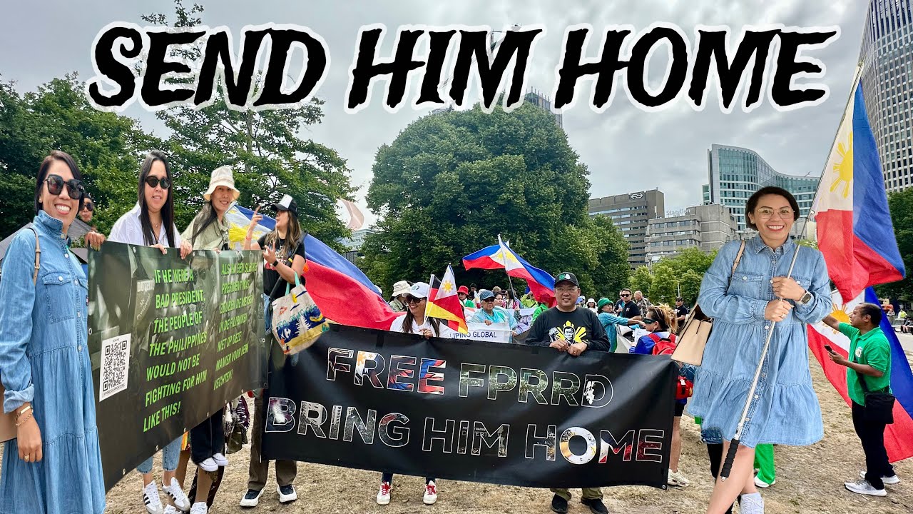 UNITED FOR DUTERTE UNITY WALK PART 1 | BRING HIM HOME FPRRD | FREE FREE ...