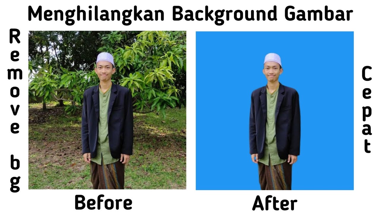 Menghapus Background Gambar dengan cepat dan rapih, dengan Remove bg ...