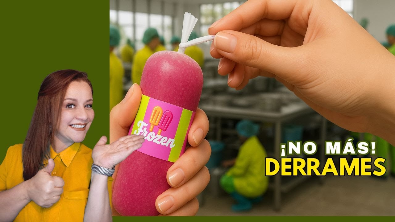 🔴 Cómo Amarrar los Bolis para que No se Derramen – Técnica Fácil y ...