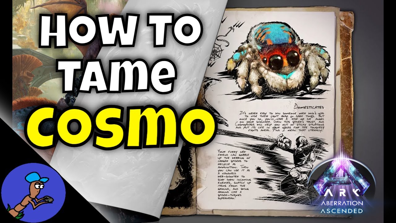 How to Tame the New Cosmo in Ark Aberration - YouTube