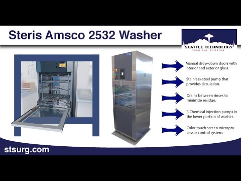 Steris Amsco 2532 Washer Promo Video - YouTube