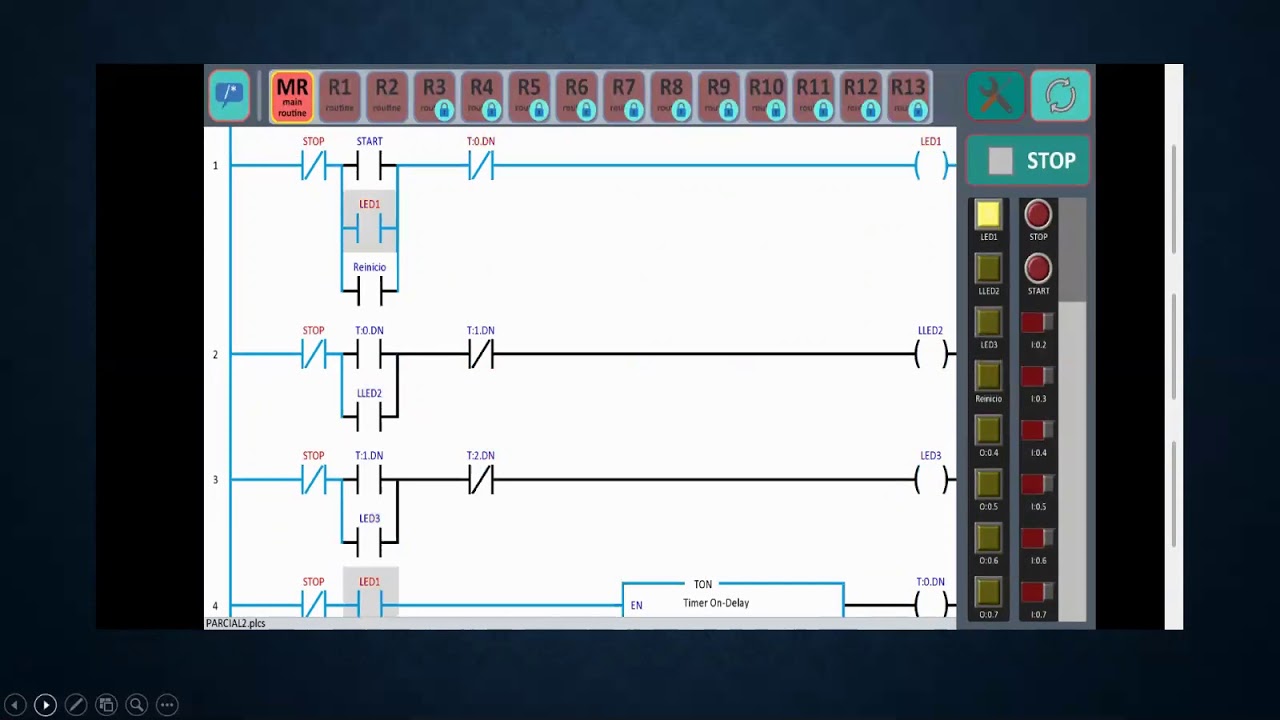 circuitos de control PLC - YouTube