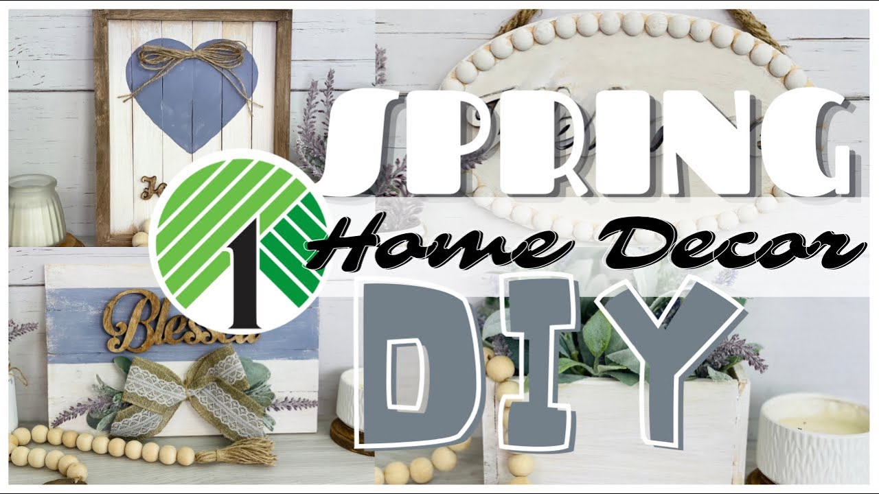 EASY DOLLAR TREE SPRING HOME DECOR IDEAS | DOLLAR TREE SPRING DIYS ...