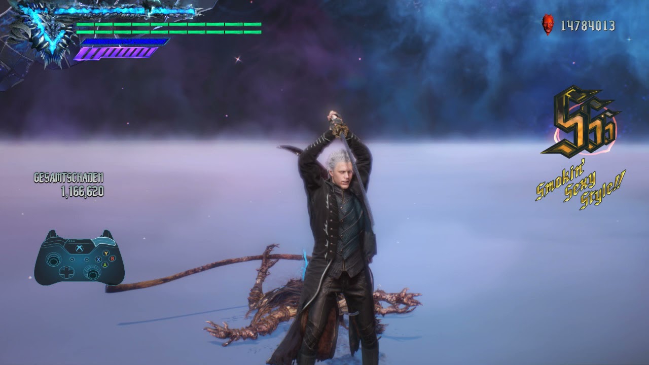 Vergil Combo with an World of V-Ending - YouTube