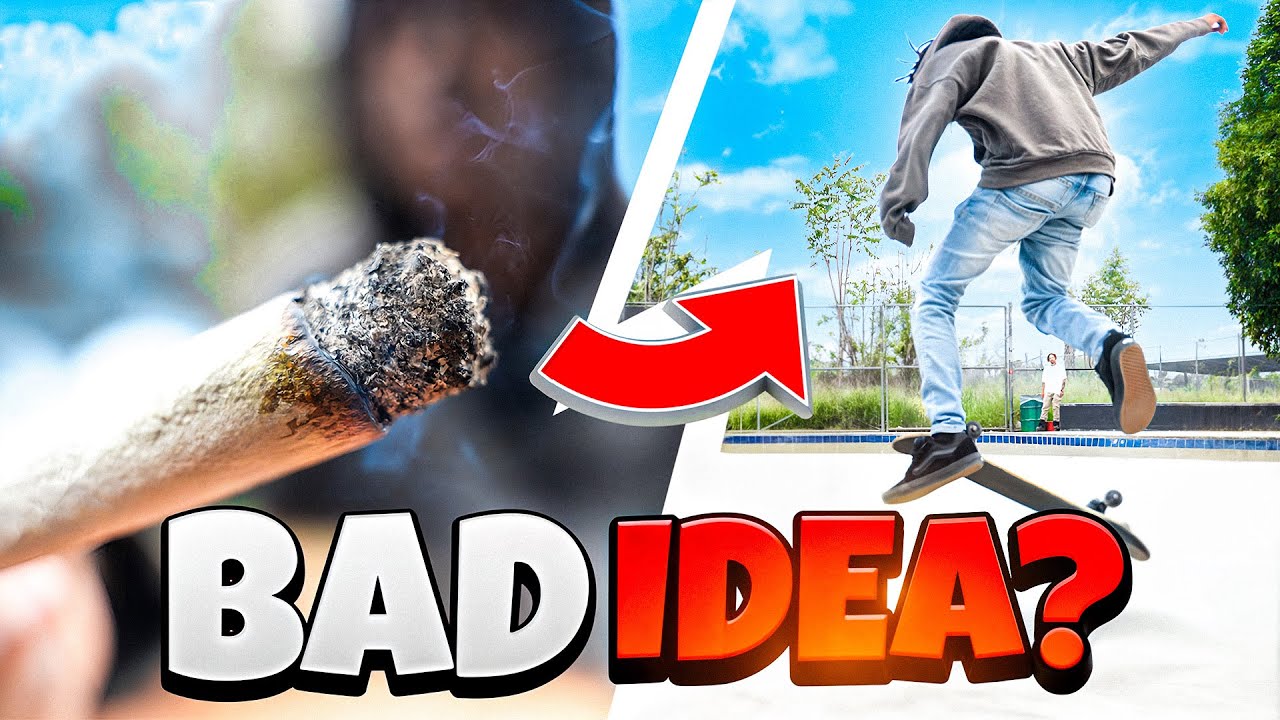 Skating After a 4g Hash Hole... Bad Idea? - YouTube