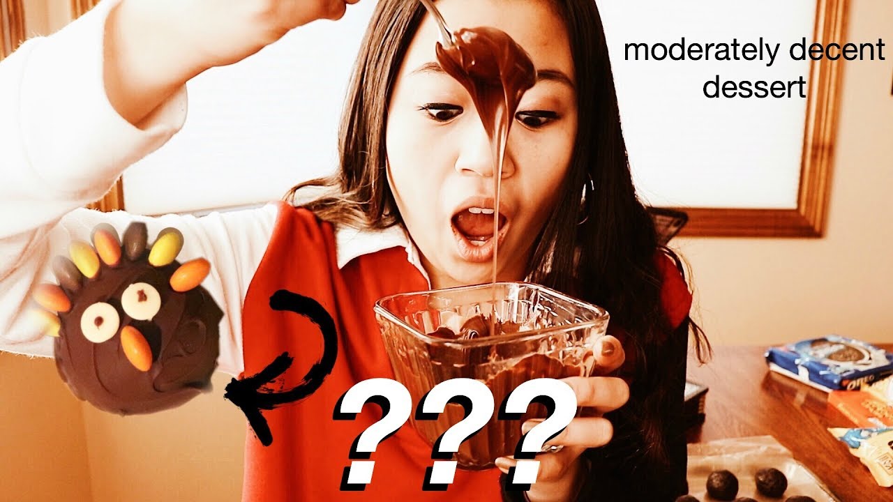 how to make MEDIOCRE thanksgiving food - YouTube