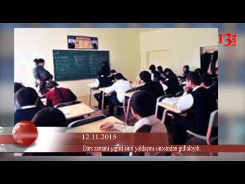 Lökbatanda dərs zamanı şagird sinif yoldaşını sinəsindən güllələyib