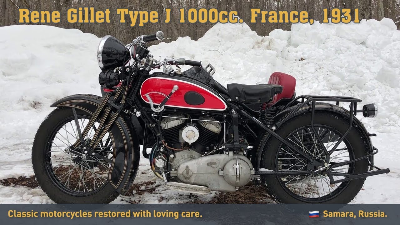 René Gillet Type 1000cc in the museum «Motorworld by V. Sheyanov» - YouTube