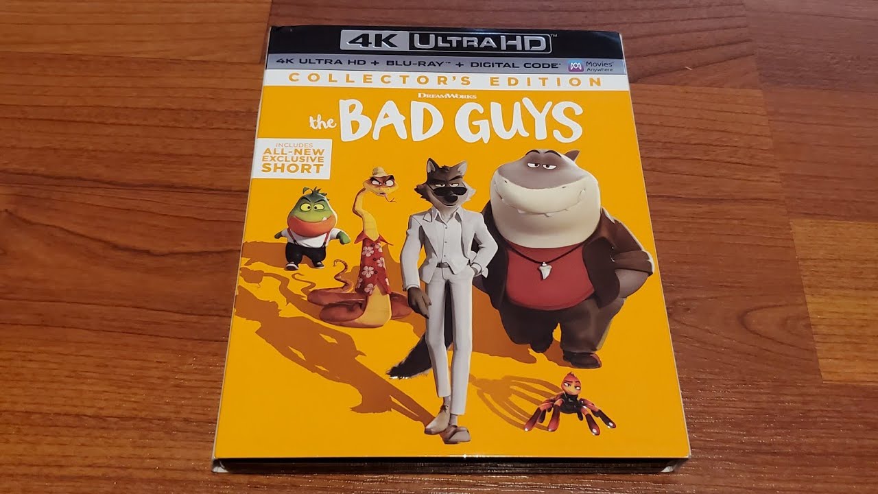 The Bad Guys 4KUHD/Blu-ray unboxing - YouTube