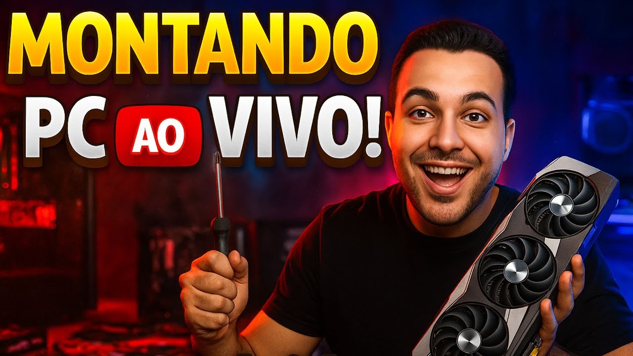 🔴54 INSCRITOS PARA OS 10K Montando um PC Gamer AO VIVO 💻🔥 - YouTube