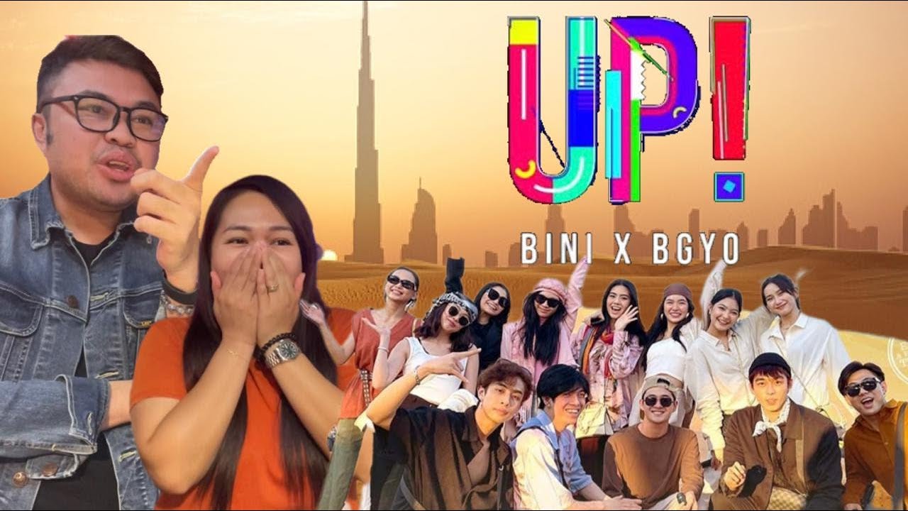 BGYO AND BINI's UP Music Video | Reaction by Tag 91.1 RJs - YouTube