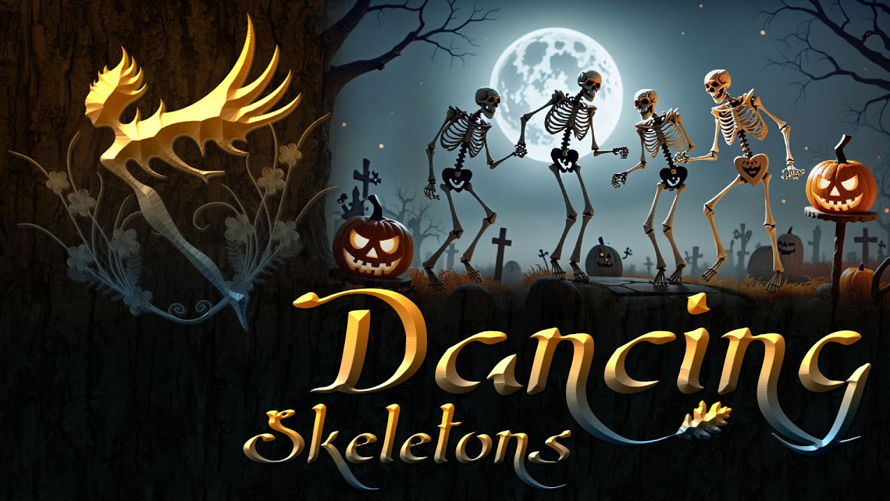 Halloween Music - Dancing Skeletons - YouTube