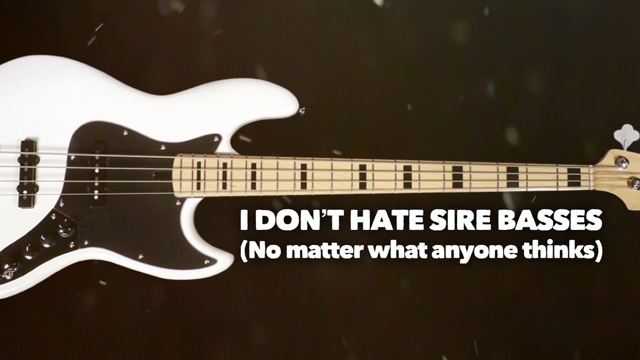 I DON'T hate (or even dislike) the Sire V7 - YouTube
