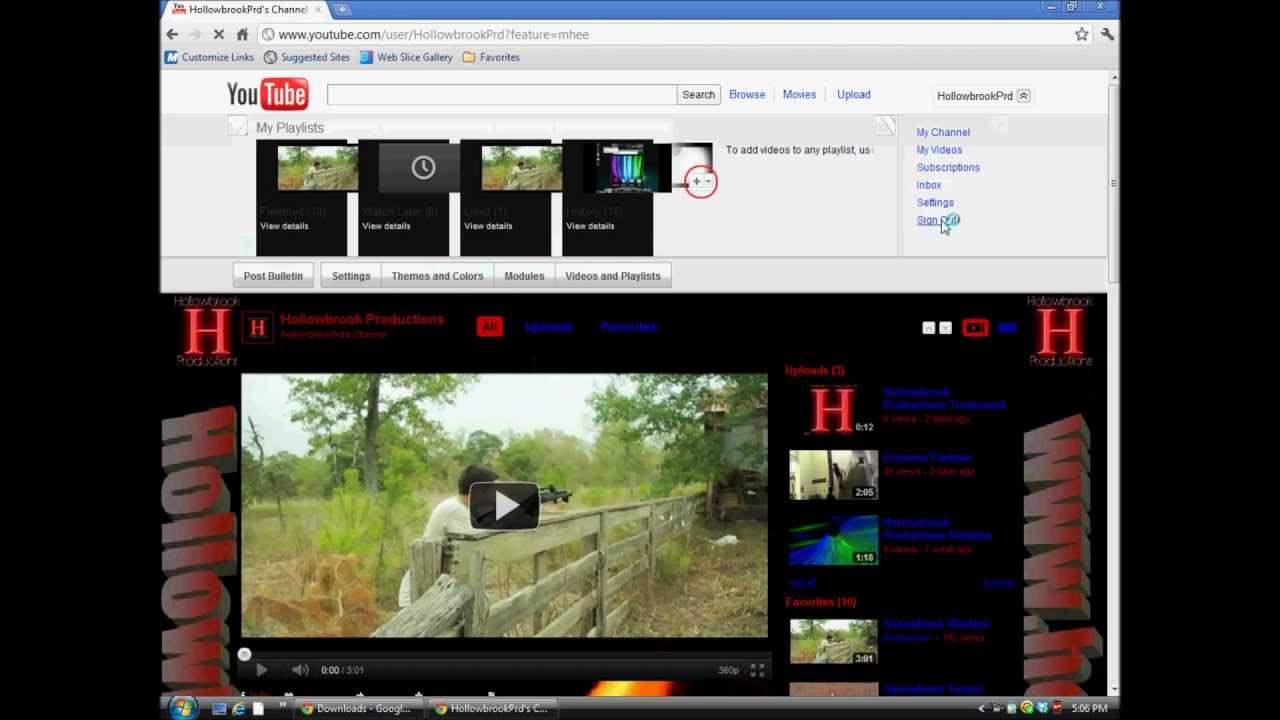 How to make your Youtube channel look good - YouTube