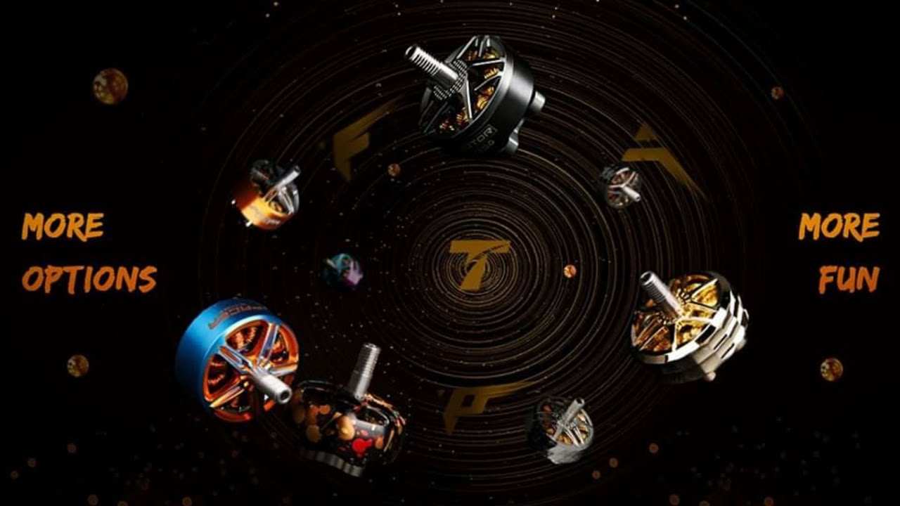 T-Motor FPV new FPV motor series 1st look. - YouTube