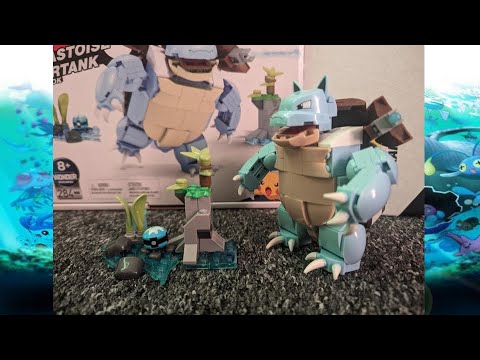 Mega Construx | Pokémon Turtok [ Blastoise Tortank ] - Wir schauen uns ...