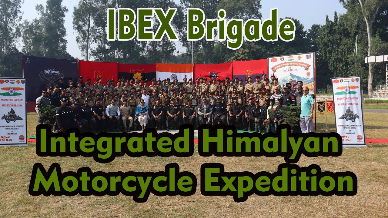 Integrated Himalyan Motorcycle Expedition (IBEX brigade) - YouTube