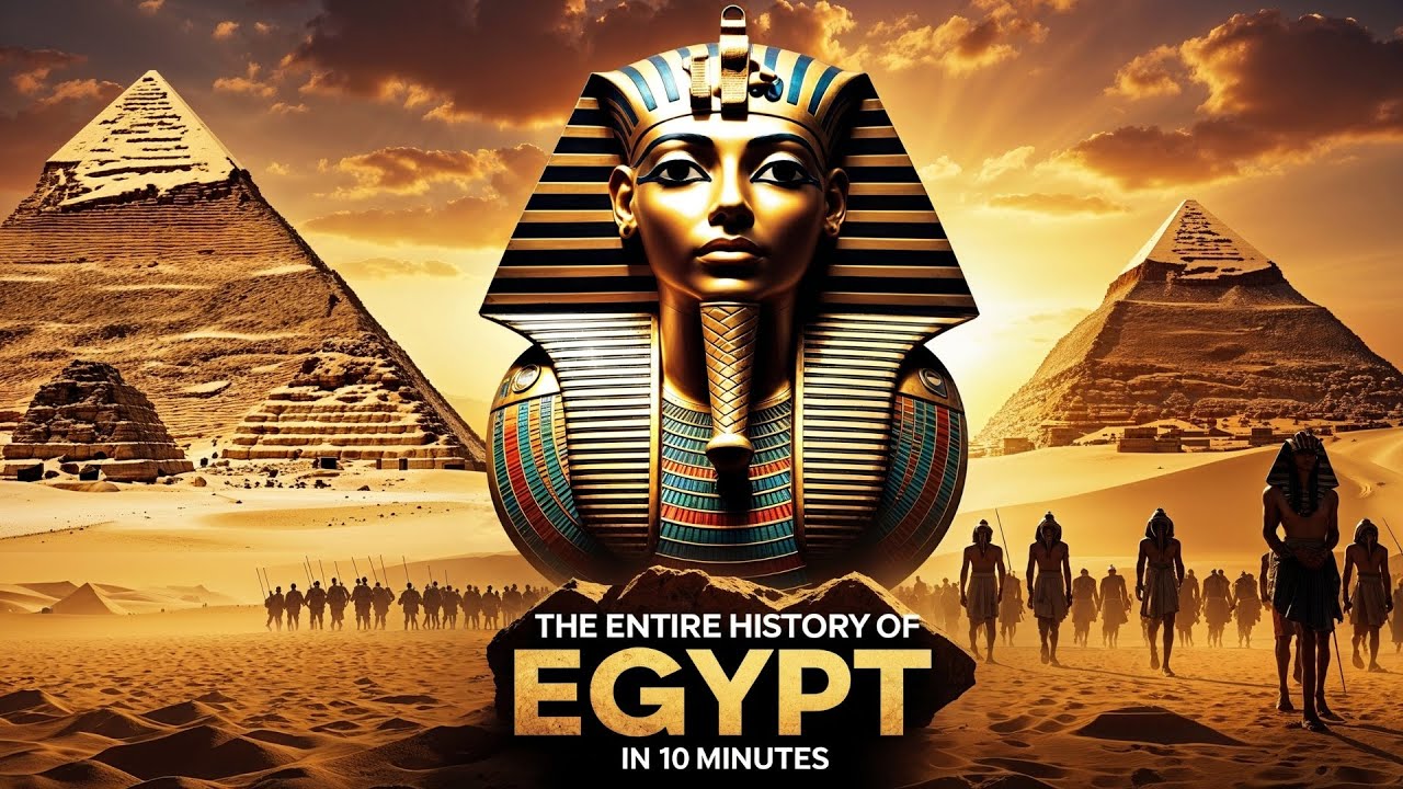 The ENTIRE History of Egypt Explained in 10 Minutes! 🏺 - YouTube