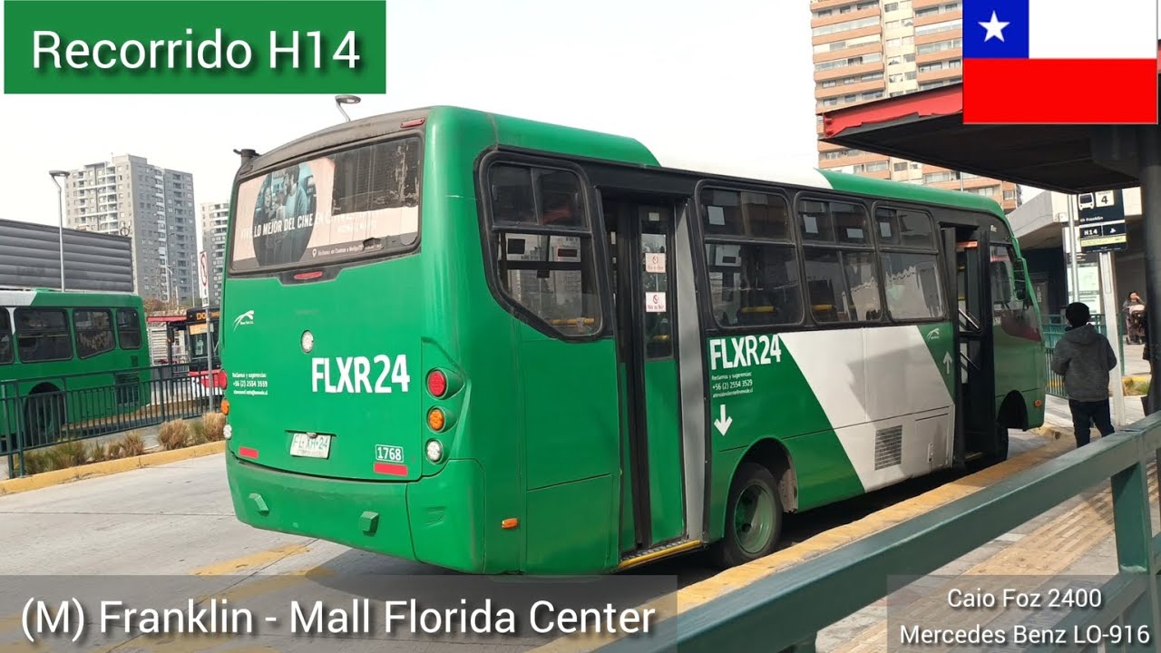 Recorriendo en Micro:Recorrido H14 Buses.Vule.Sa Caio Foz MB LO-916 ...