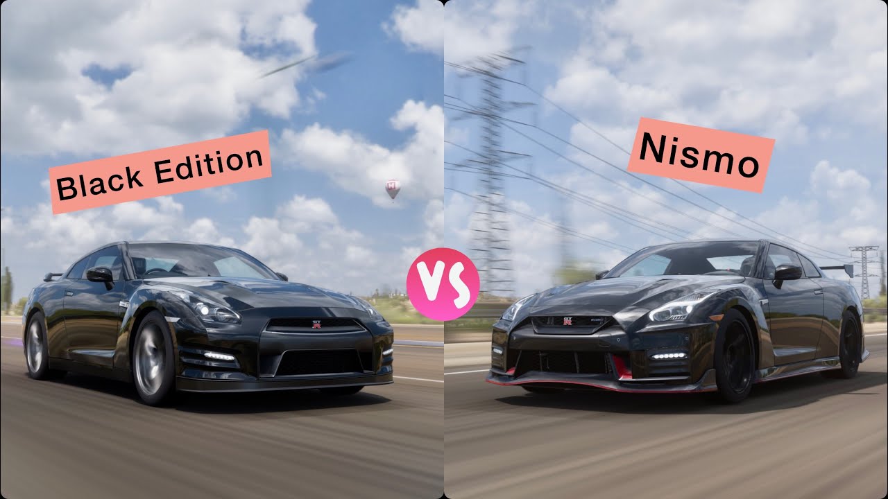 Difference between Black Edition & Nismo R35 GT-R | Forza Horizon 5 ...