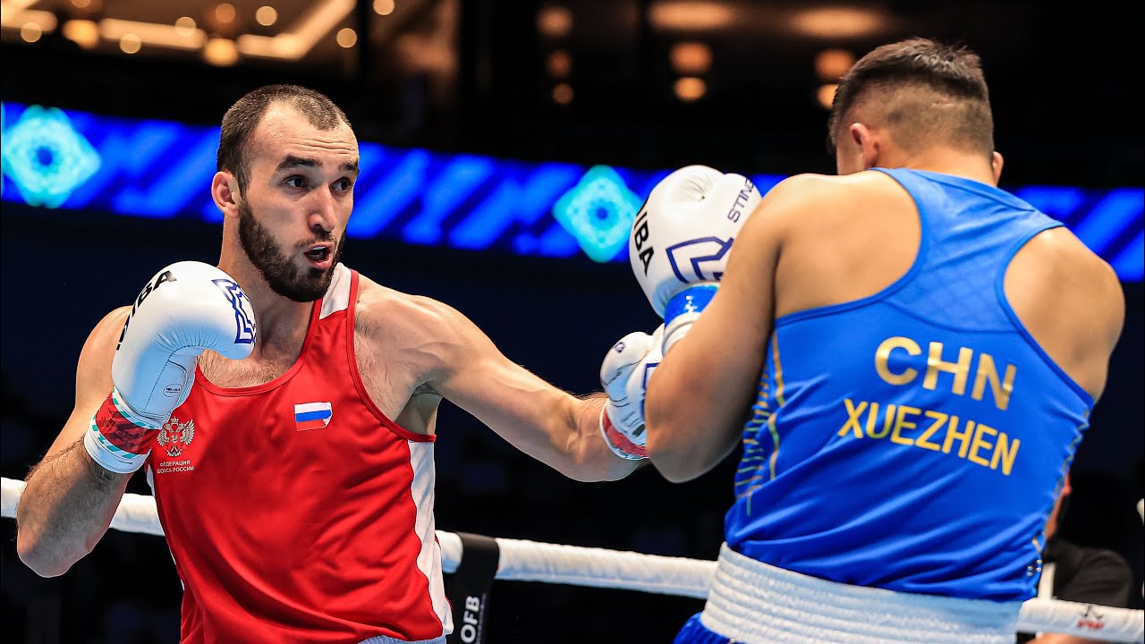 Muslim Gadzhimagomedov (RUS) vs. Han Xuezhen (CHN) IBA World Boxing ...