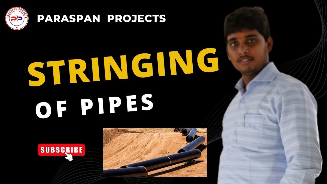Stringing of Pipes I Paraspan Projects . - YouTube