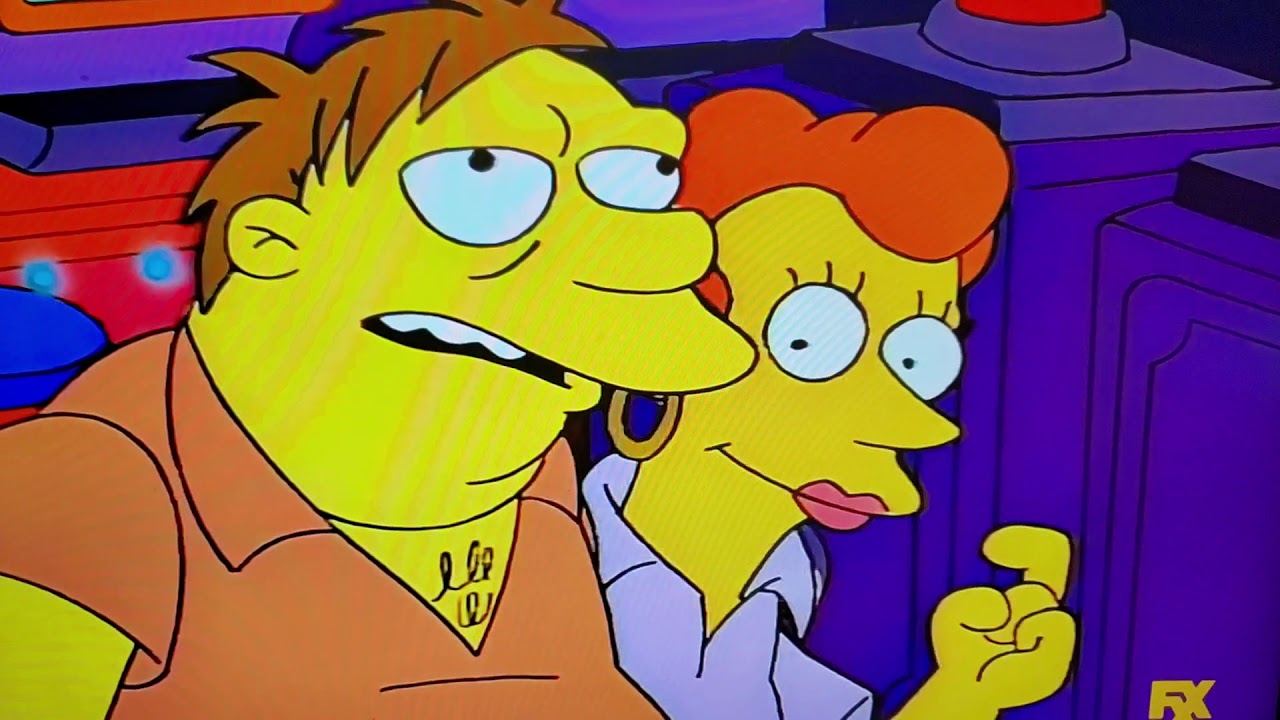 The Simpsons- Barney burping quarters - YouTube