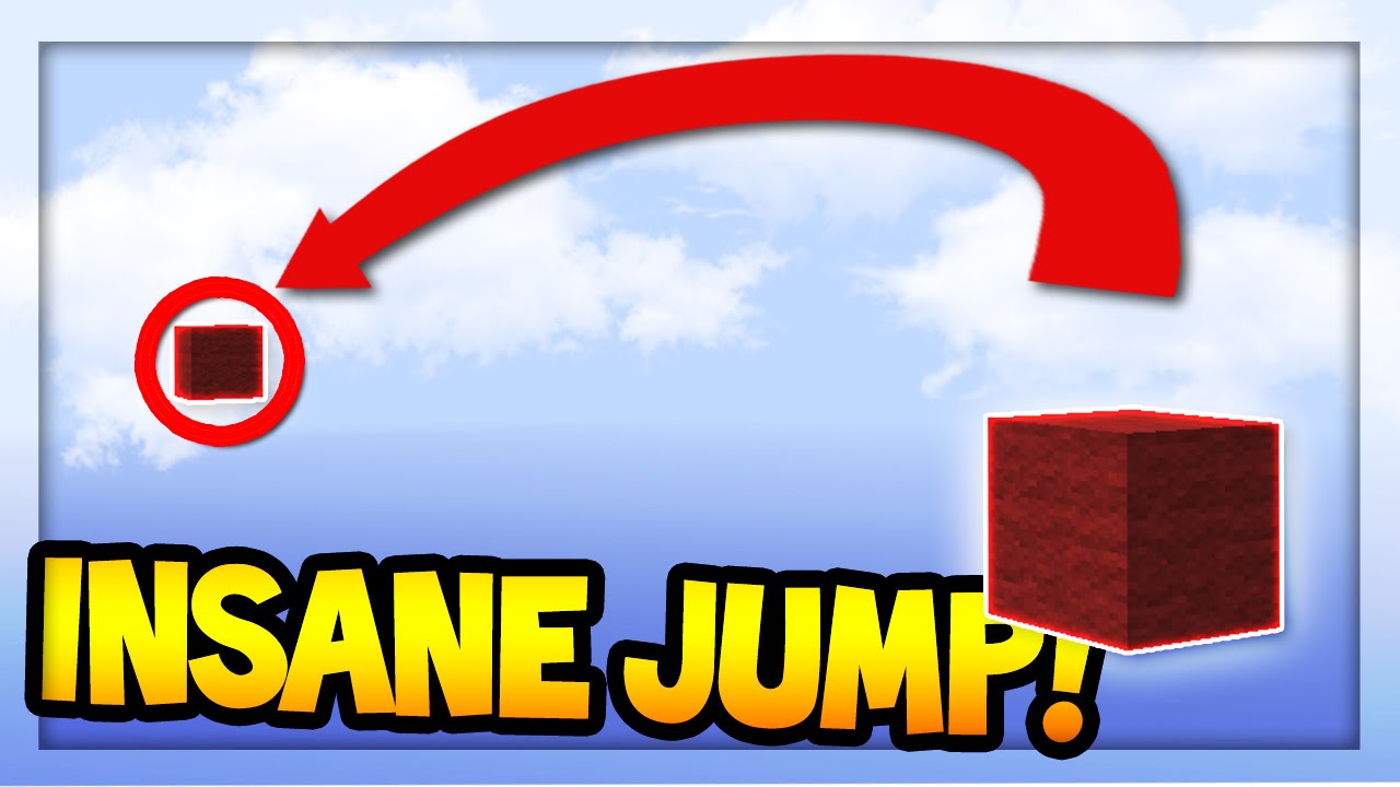 THE MOST INSANE JUMP EVER! | Minecraft Don't Stop Sprinting - YouTube